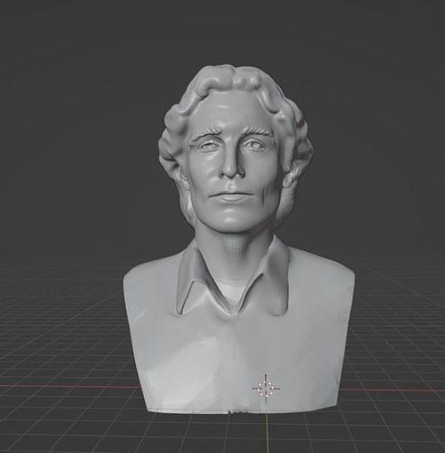 Matthew McConaughey 3D model 3D printable | CGTrader