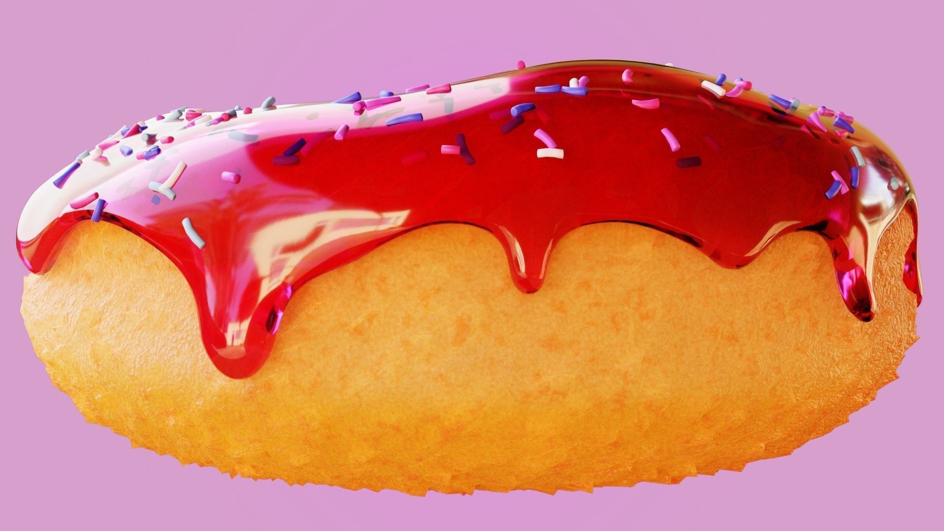 Realistic 3D donut free VR / AR / low-poly 3D model | CGTrader