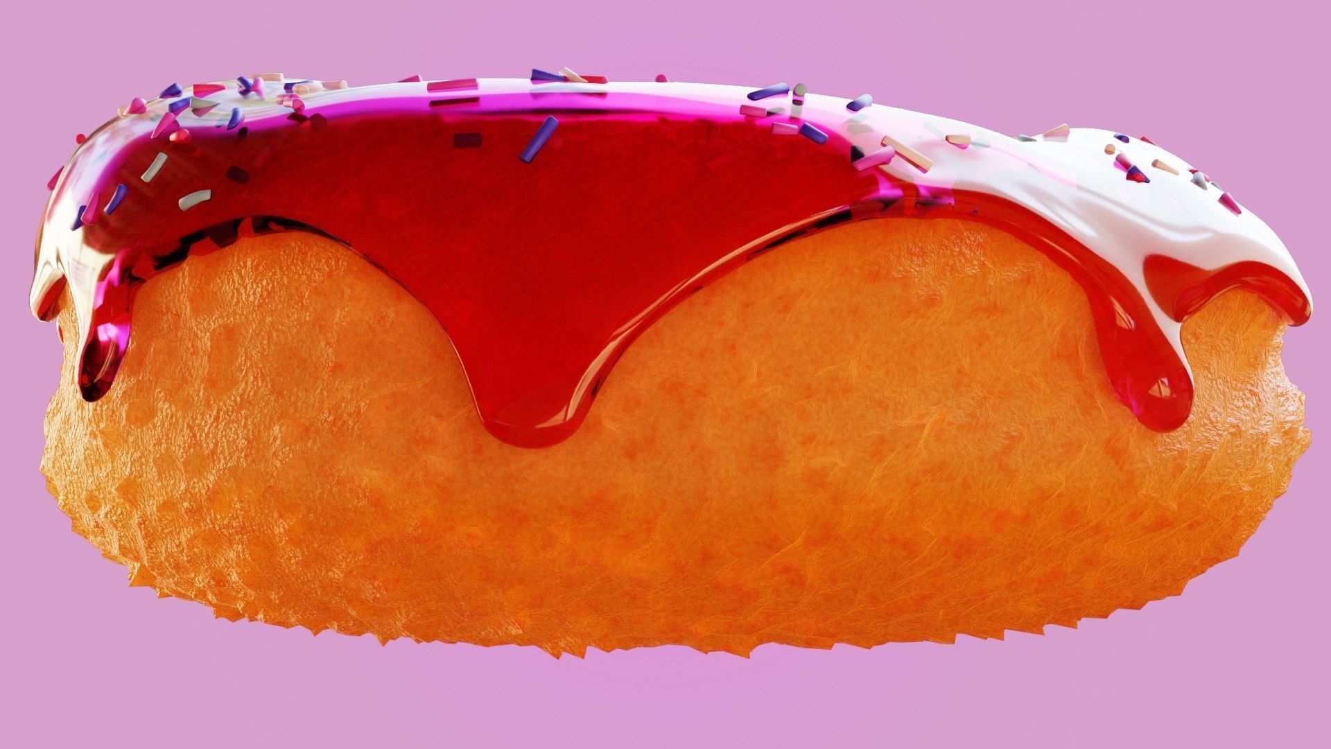 Realistic 3D donut free VR / AR / low-poly 3D model | CGTrader