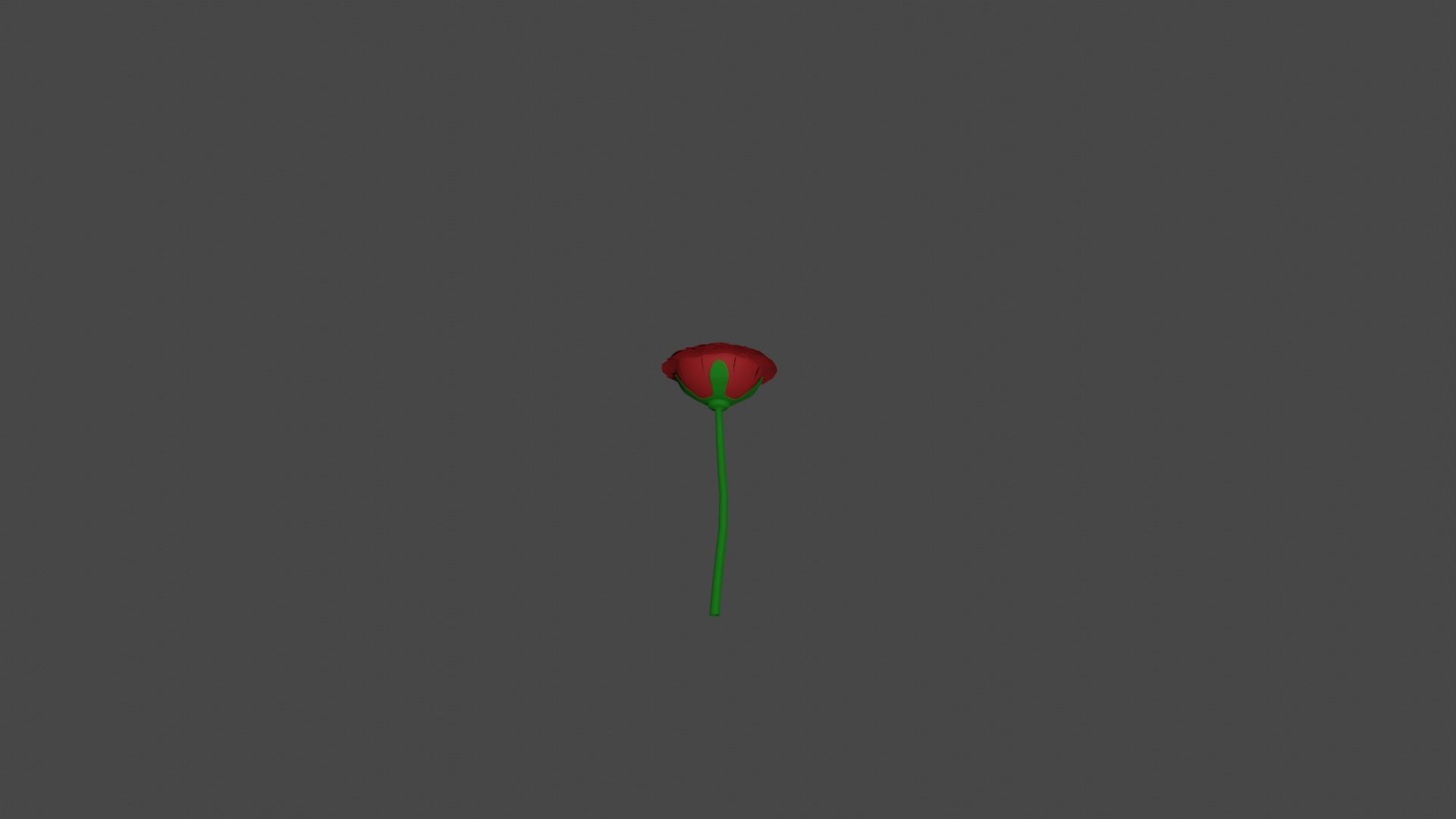 Simple rose free 3D model | CGTrader
