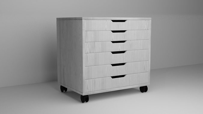 alex drawer 3D model | CGTrader
