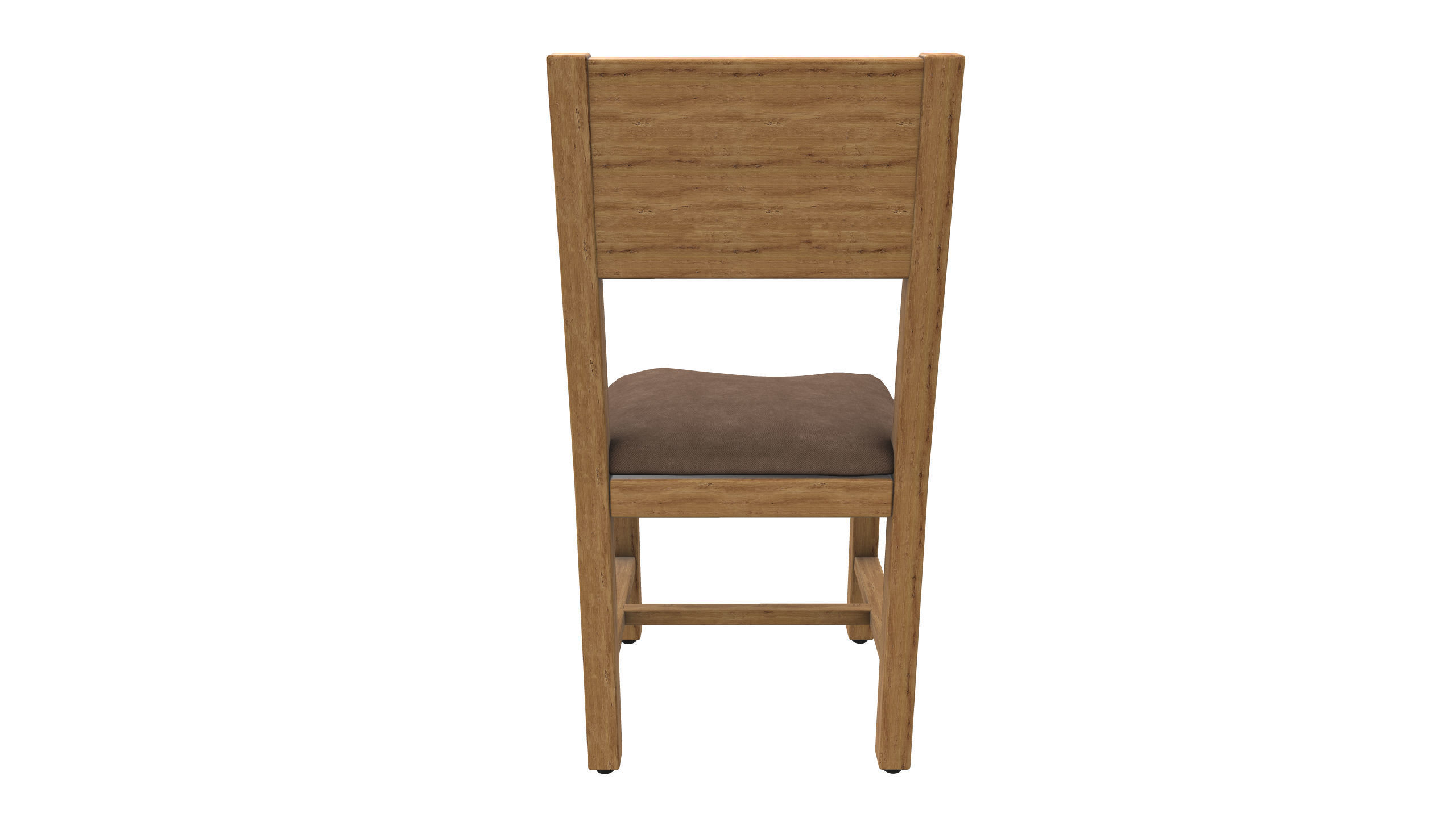 3D model Single Wooden Chair 3D Model VR VR / AR / low-poly | CGTrader