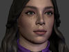 Hailee Steinfeld Head 3D model | CGTrader