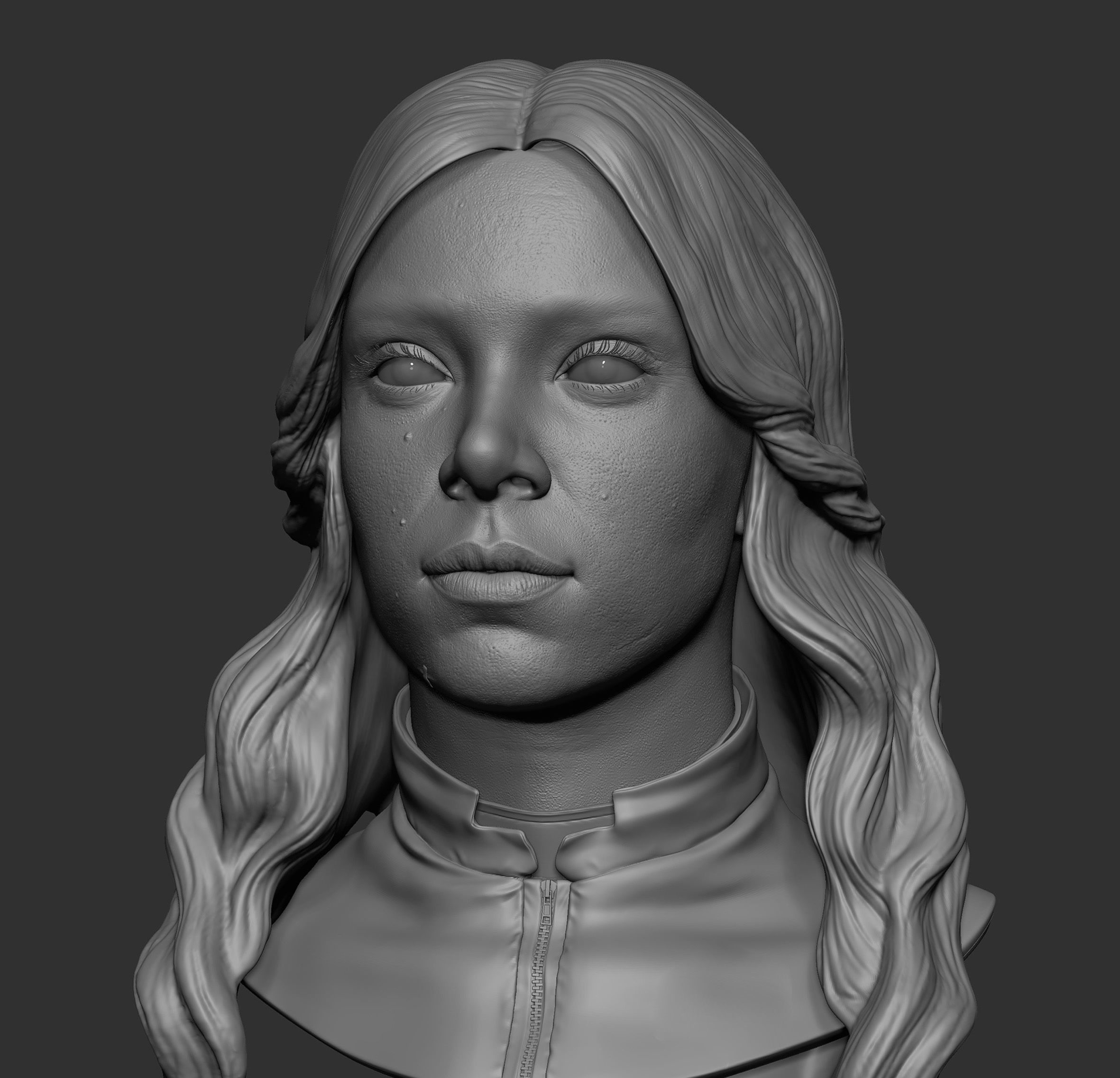 Hailee Steinfeld Head 3D model | CGTrader