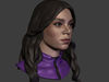 Hailee Steinfeld Head 3D model | CGTrader