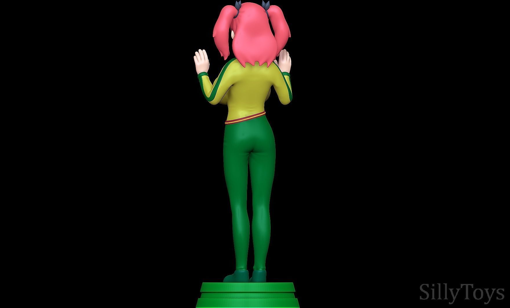 Nene fujinoki Yolkian outfit 3D model 3D printable | CGTrader