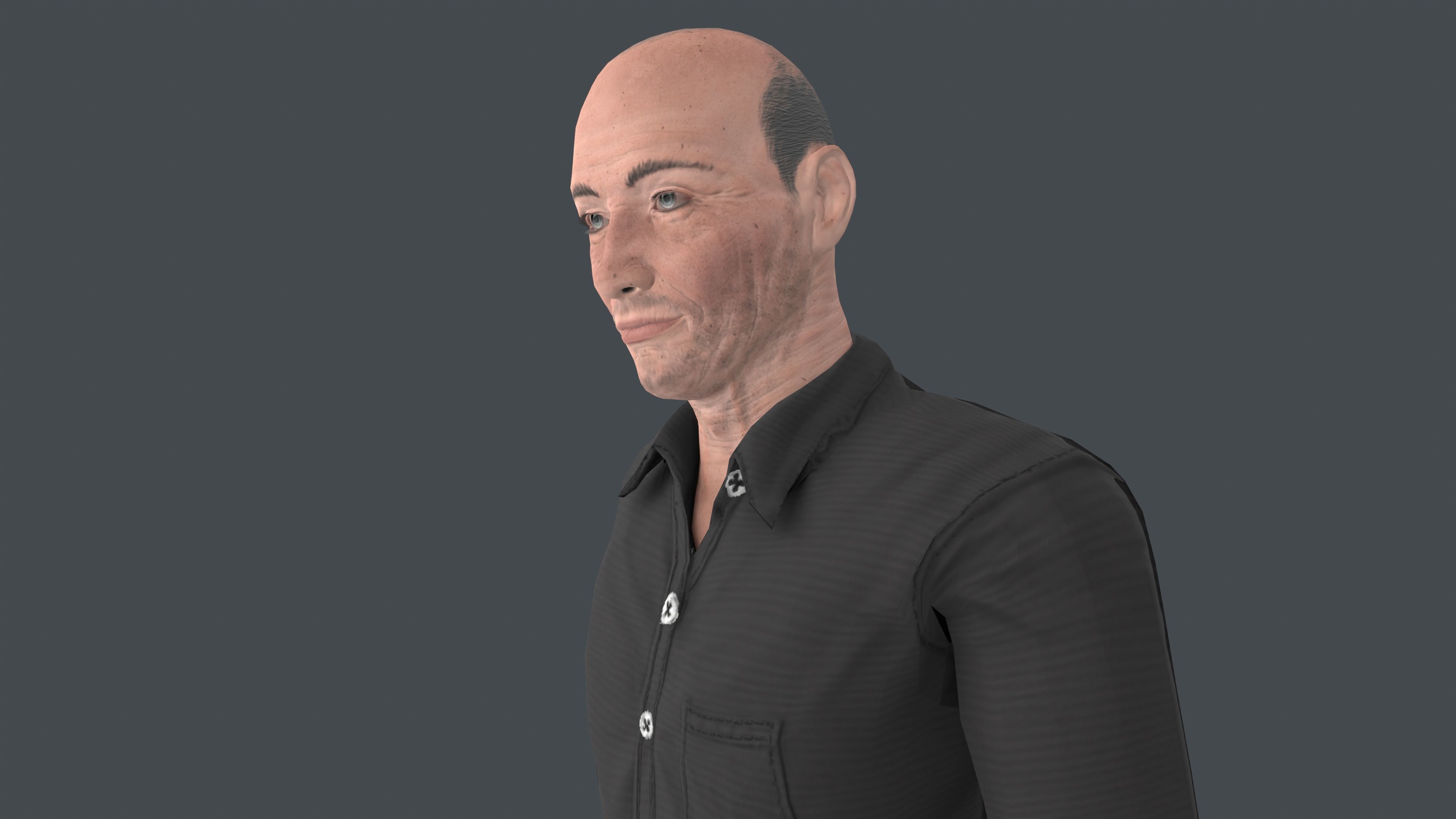 3D model Old Man VR / AR / low-poly | CGTrader