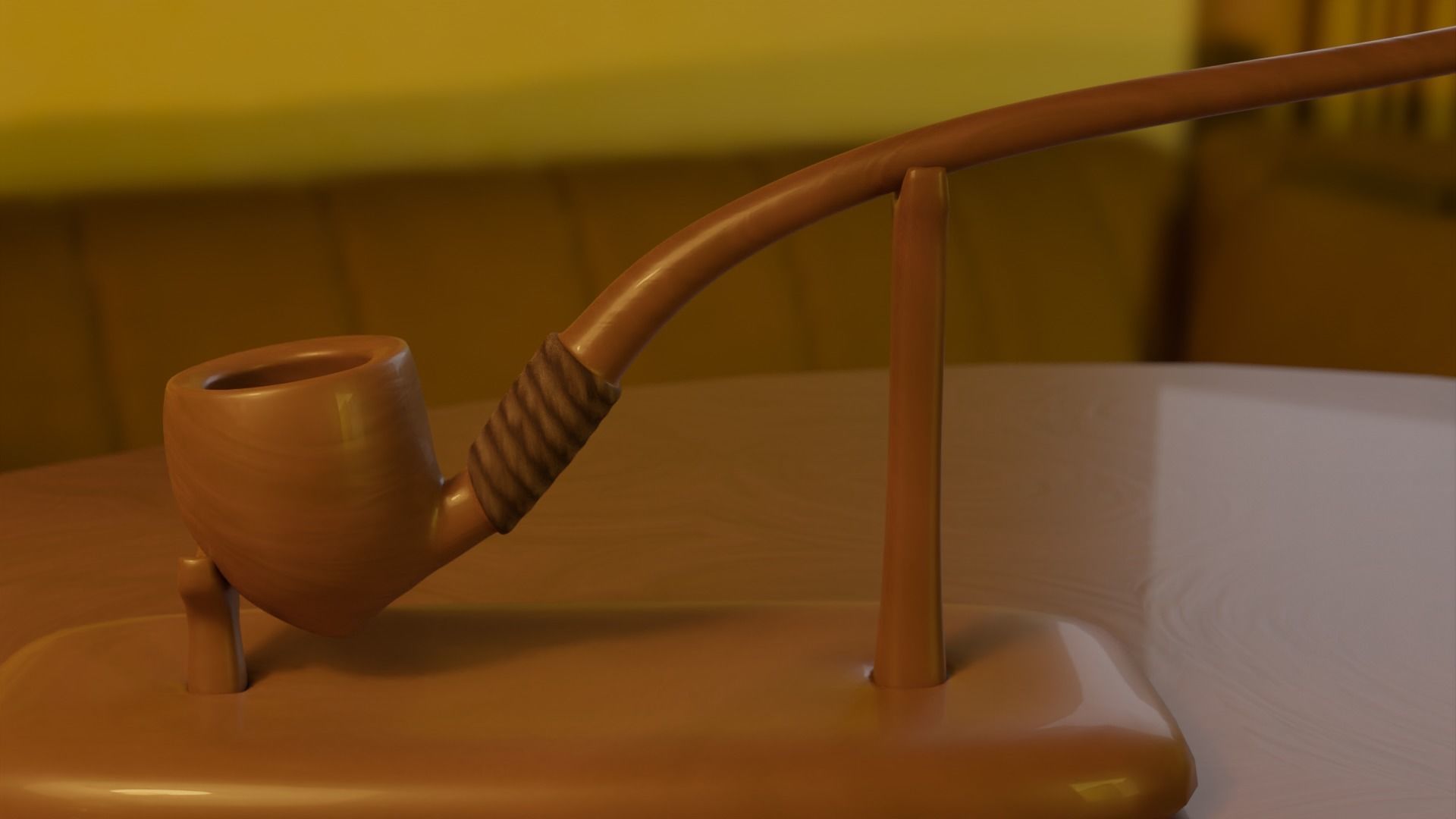 3D model Hobbit Smoking Pipe Collection VR / AR / low-poly | CGTrader