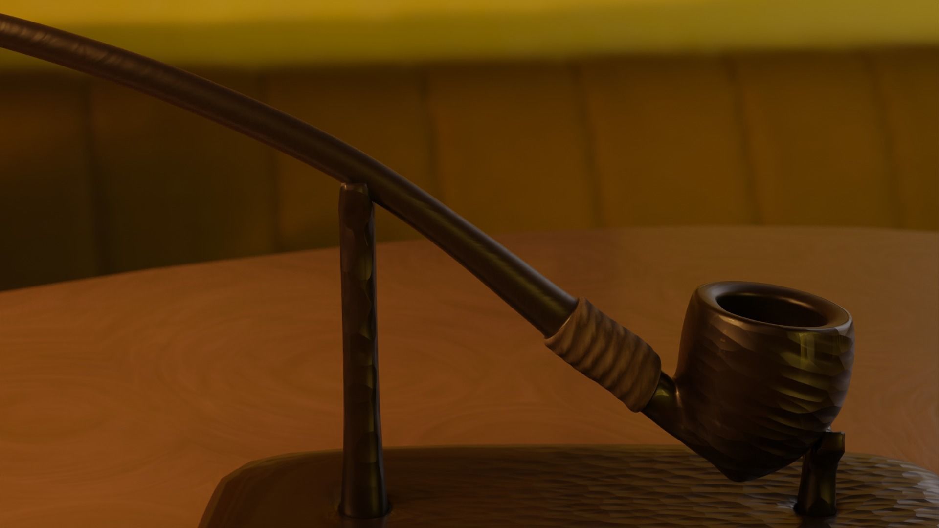 3D model Hobbit Smoking Pipe Collection VR / AR / low-poly | CGTrader