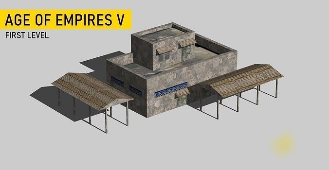 3D model AOE LEVEL -01 VR / AR / low-poly | CGTrader