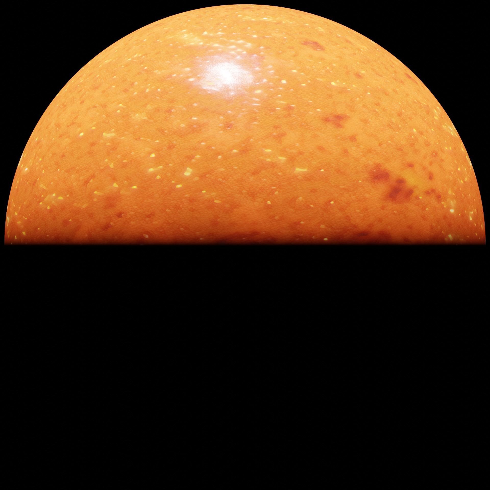 Texture Orange lobster shell - 4K PBR material VR / AR / low-poly ...