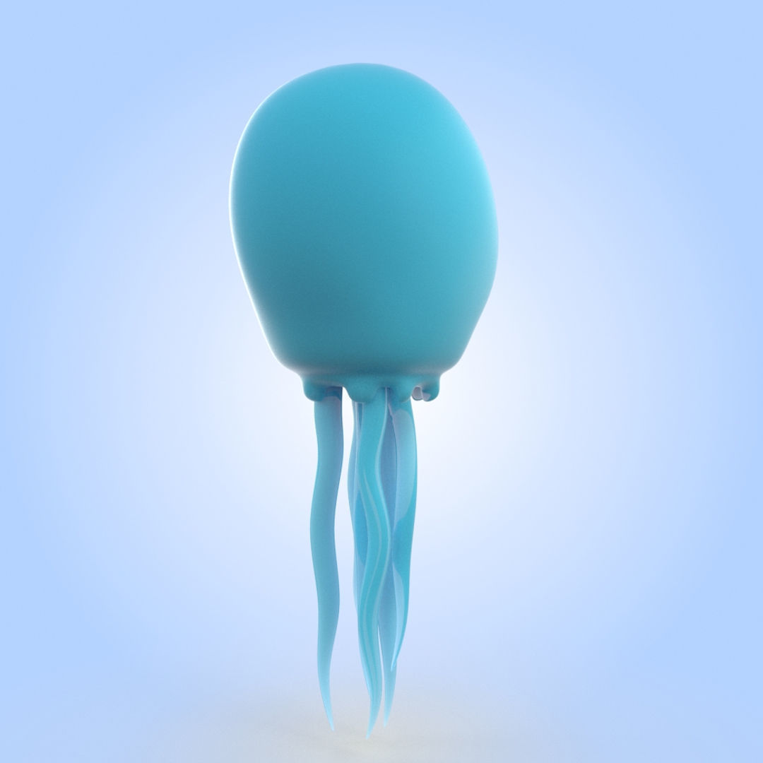 Jellyfish 3D model | CGTrader