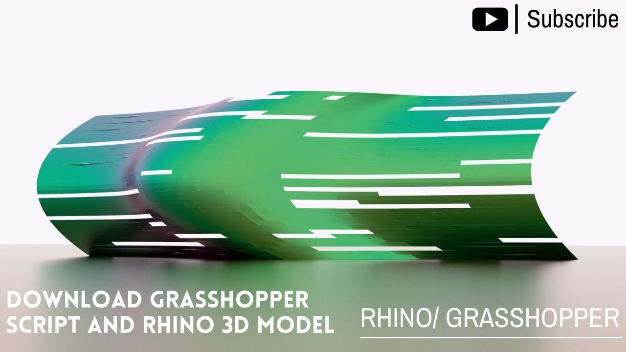 Parametric Paneling Design Grasshopper Definition 3D model Rhino 3D model | CGTrader