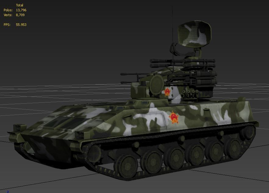 Iron Dove AA PGZ-95 AA free VR / AR / low-poly 3D model | CGTrader