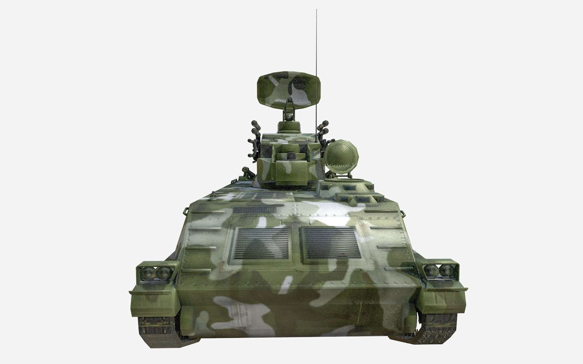 Iron Dove AA PGZ-95 AA free VR / AR / low-poly 3D model | CGTrader