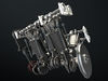 W8 Engine Working Animated 3D model animated rigged | CGTrader