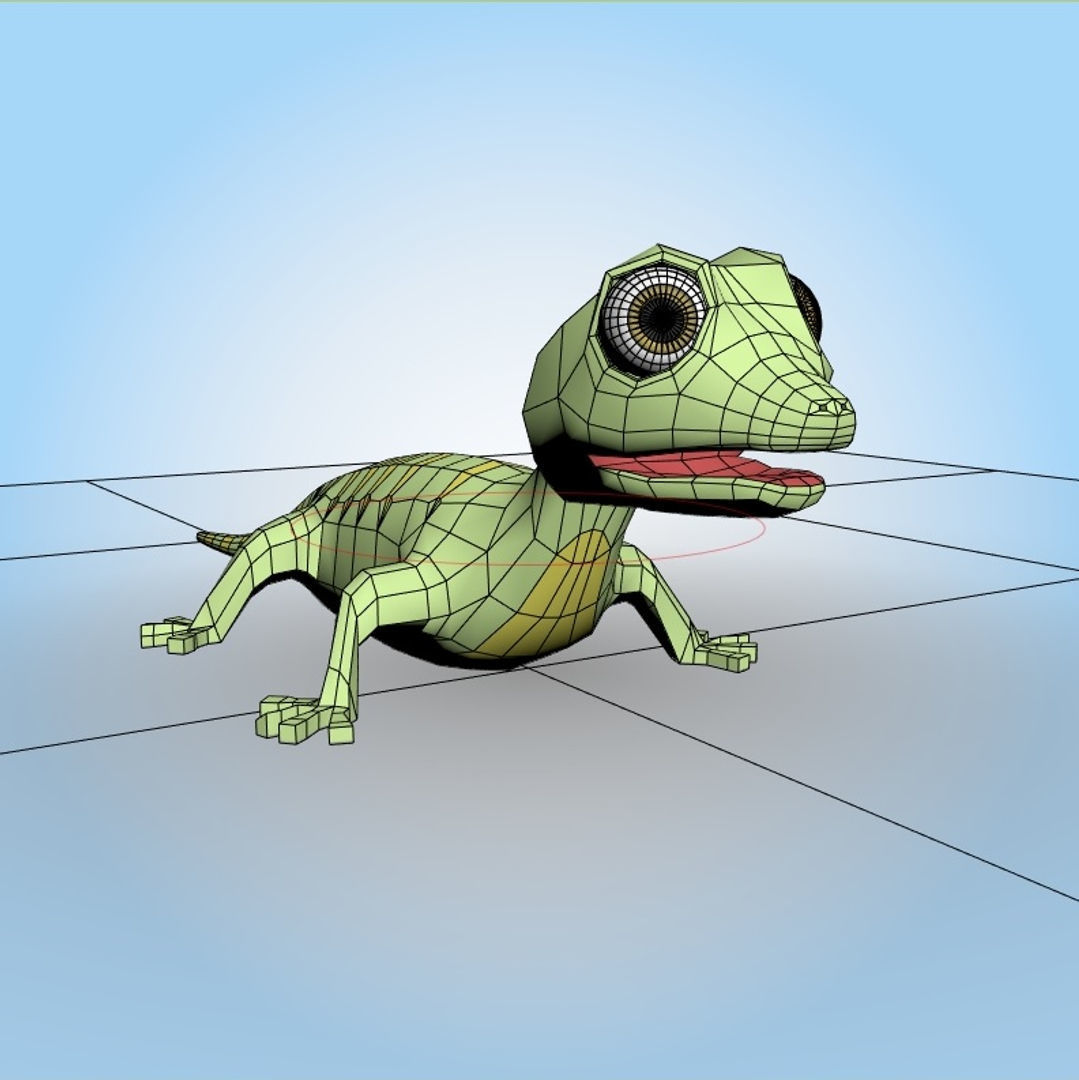 Lizard 3D model | CGTrader