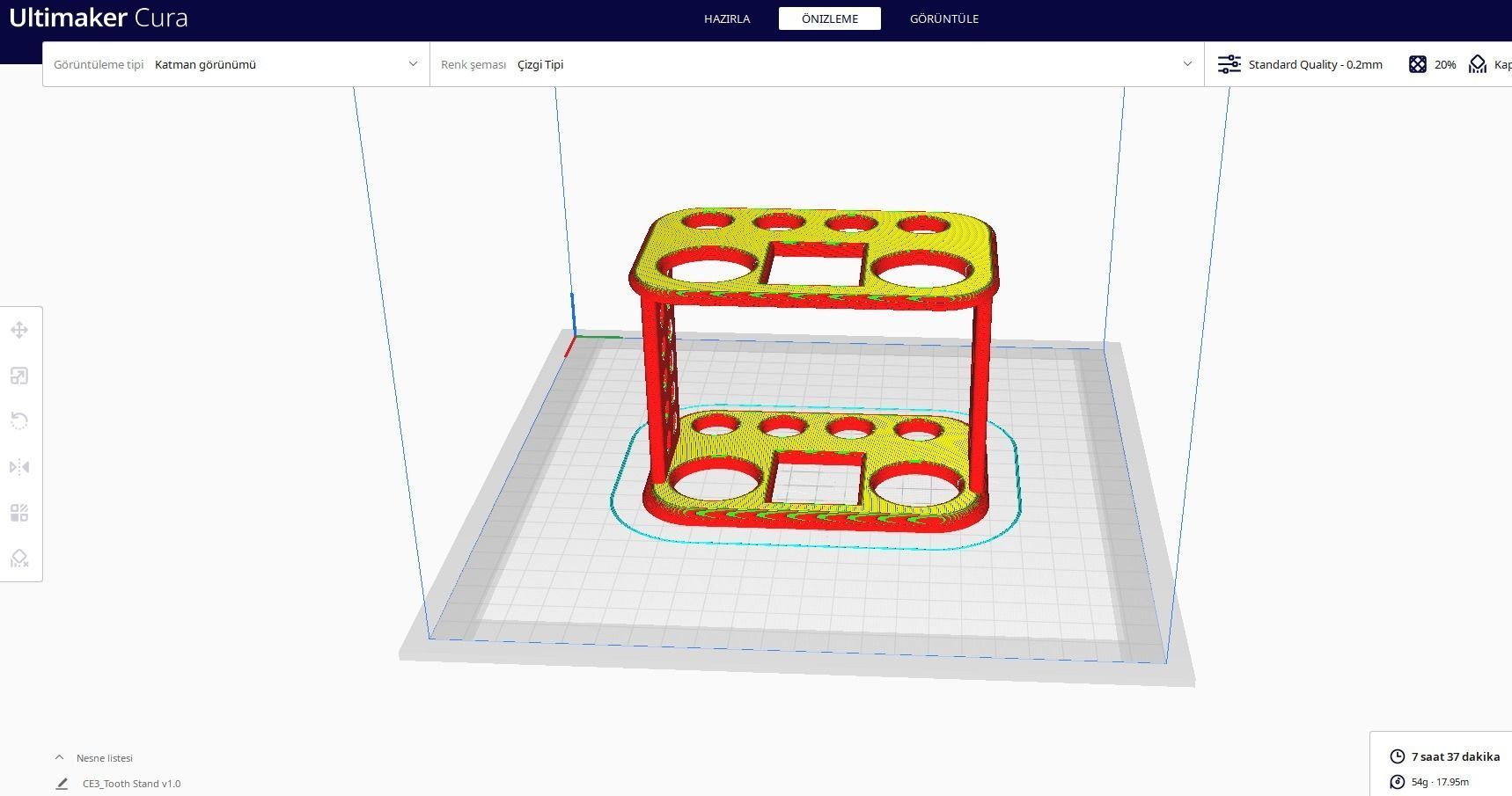 Toothpaste stand Ready to 3D printer 3D model 3D printable | CGTrader