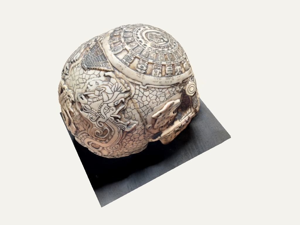 Aztec skull 3D model | CGTrader