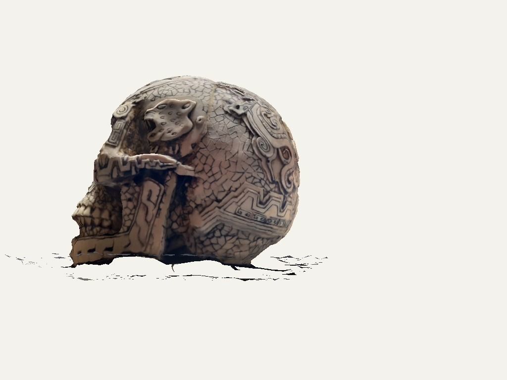 Aztec skull 3D model | CGTrader