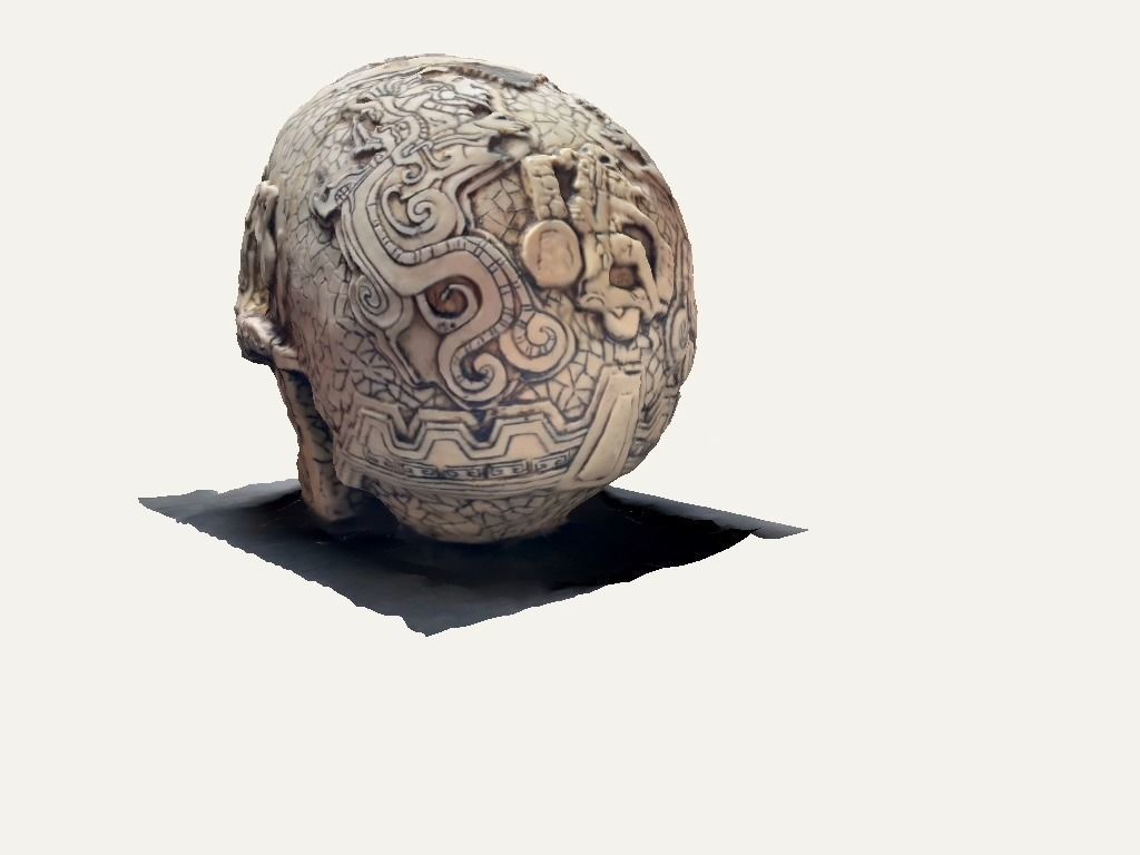 Aztec skull 3D model | CGTrader