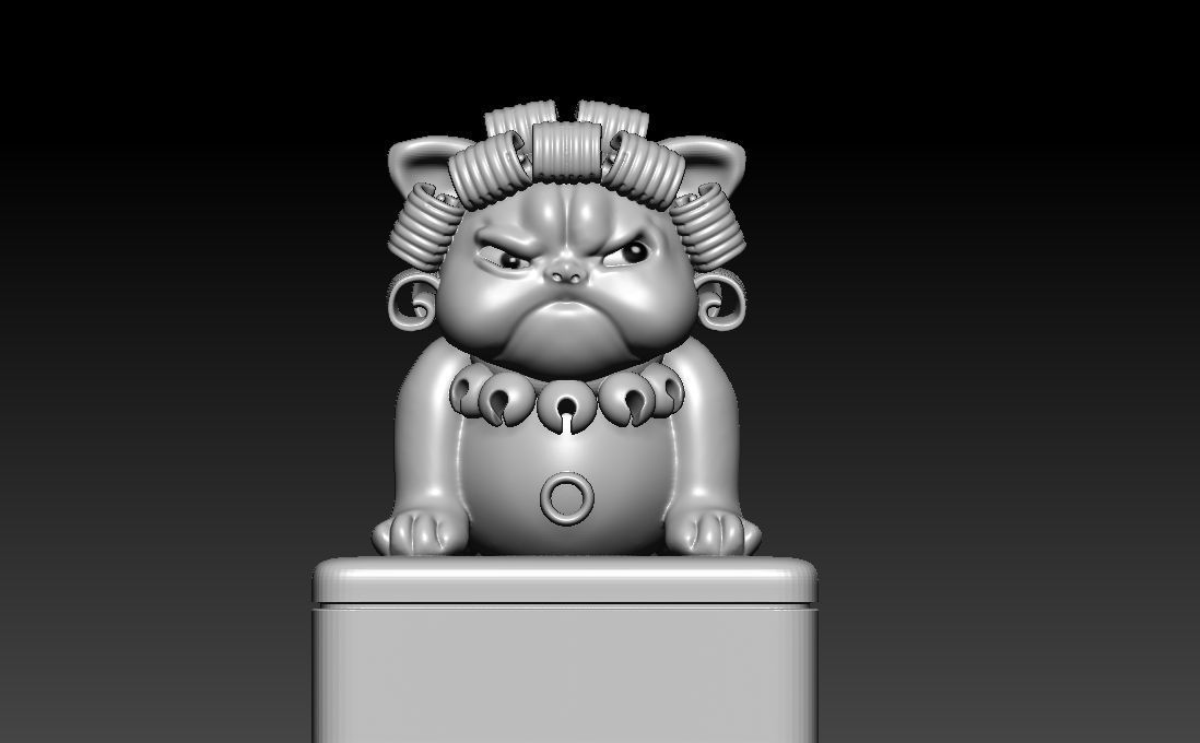 Cat cute - 3d print 3D model 3D printable | CGTrader