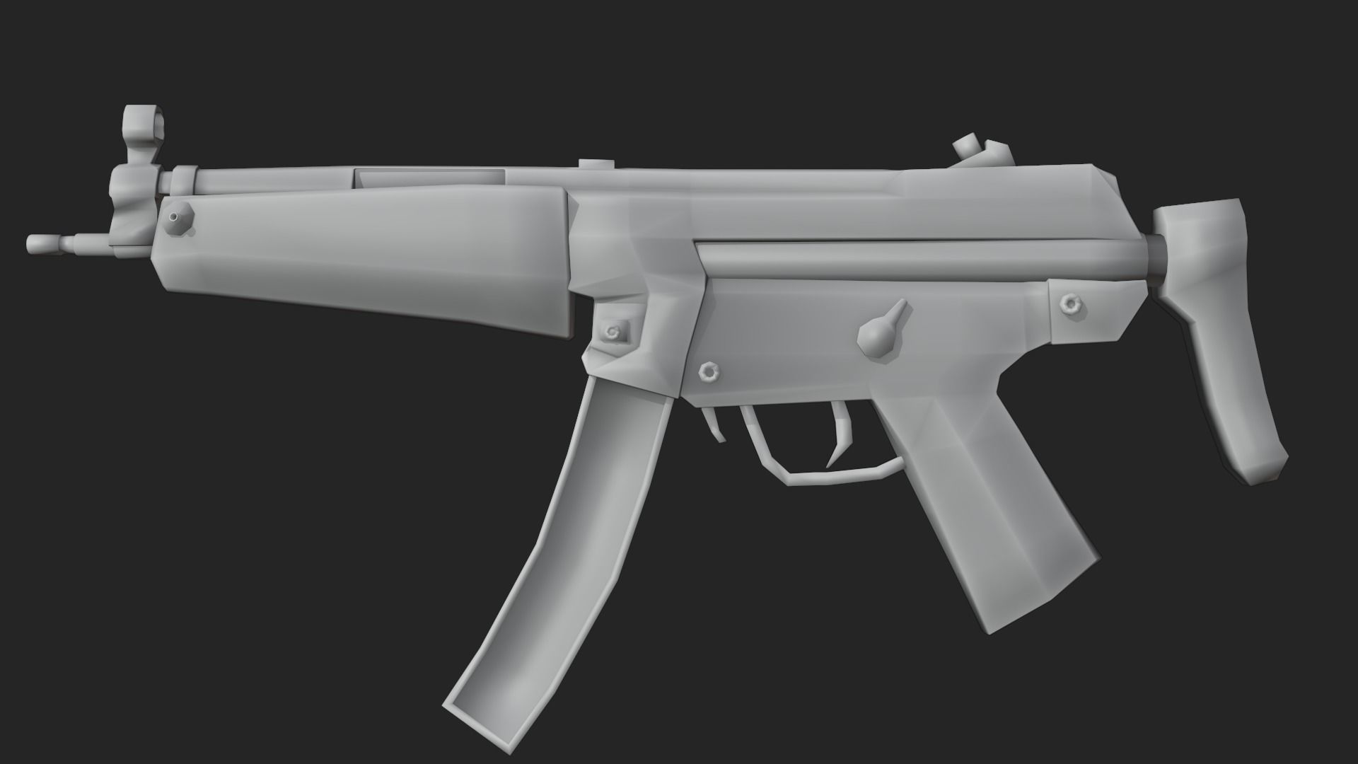3D model MP5 3D MODEL VR / AR / low-poly | CGTrader
