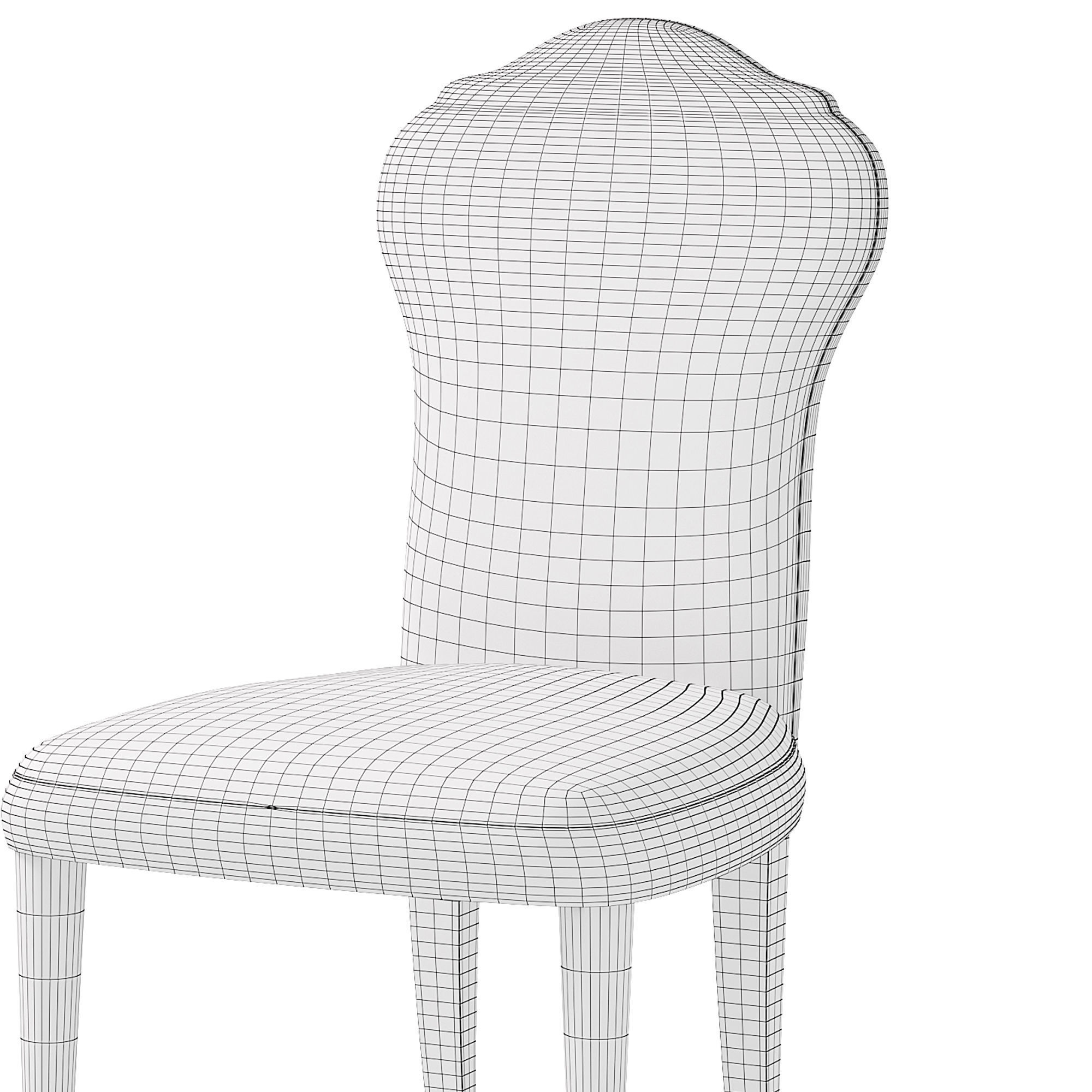 NORA CHAIR by Bakerfurniture 3D model | CGTrader