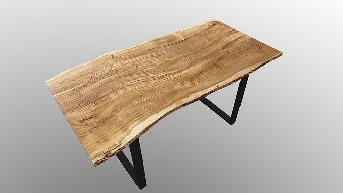 Handmade Live Edge Maple Bench 3D model | CGTrader Handmade Live Edge Maple Bench 3D model | CGTrader