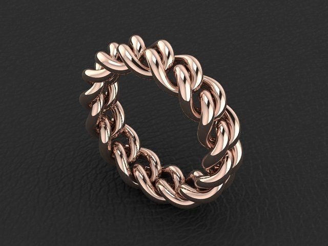 Chain Ring 3D model 3D printable | CGTrader