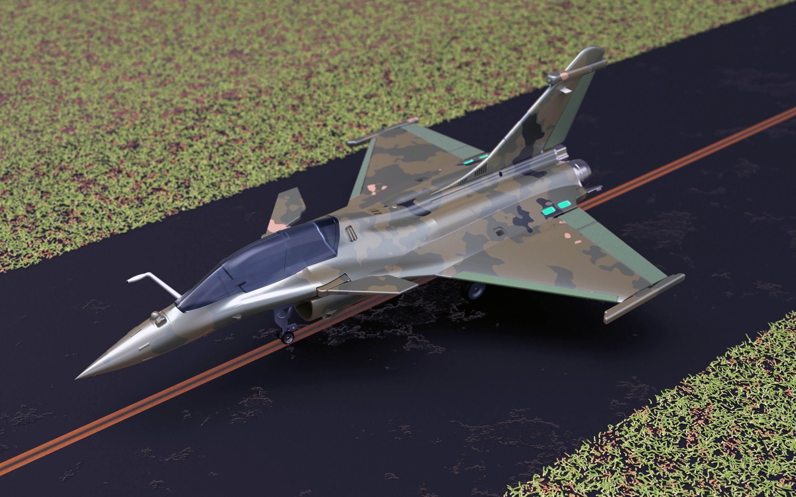 Dassault Rafale 3d Model 3d Printable Cgtrader