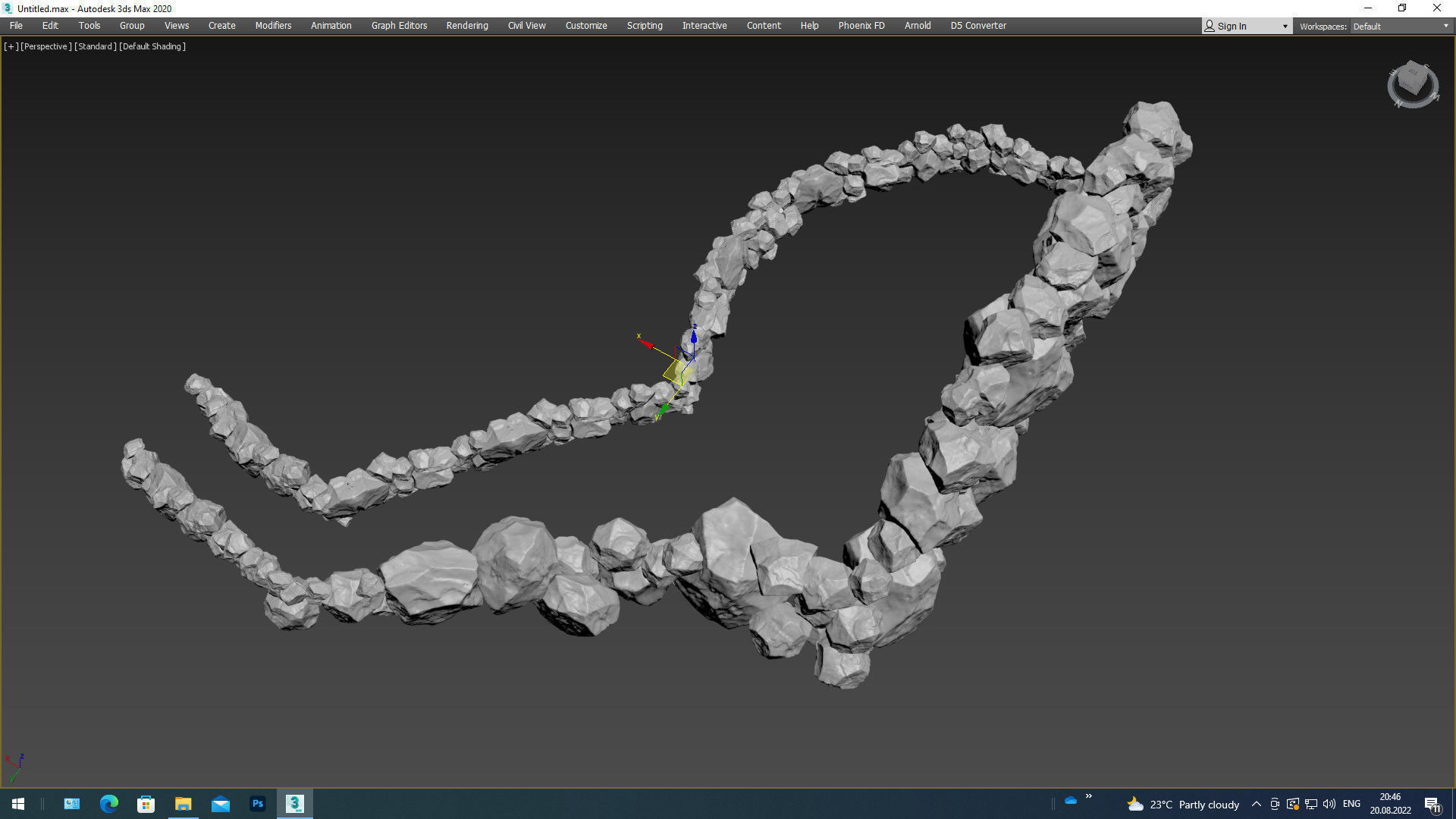 brick stones 3D model | CGTrader