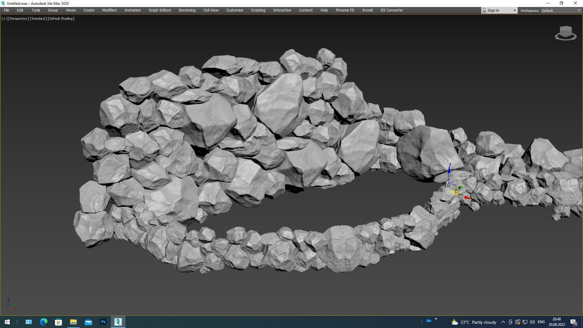 brick stones 3D model | CGTrader