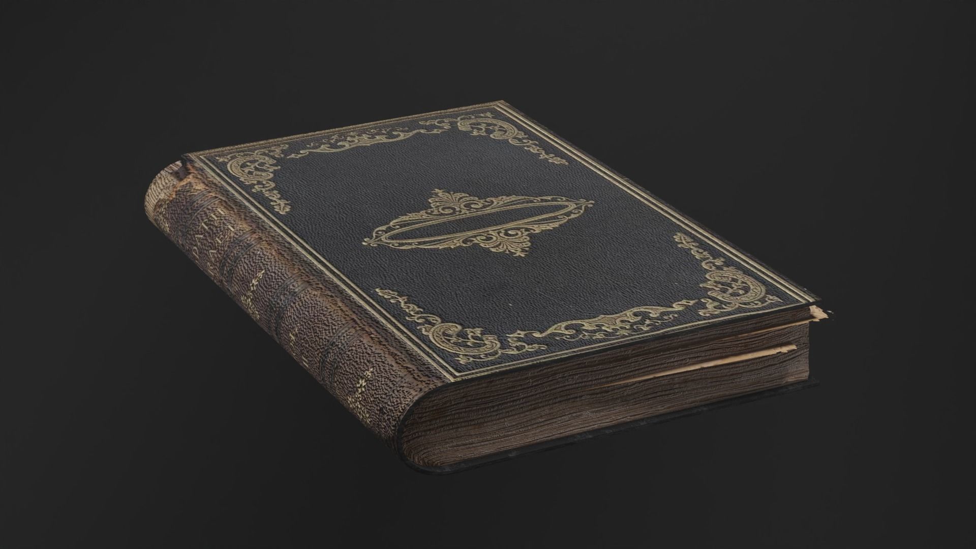 3D model Old Books and Papers VR / AR / low-poly | CGTrader