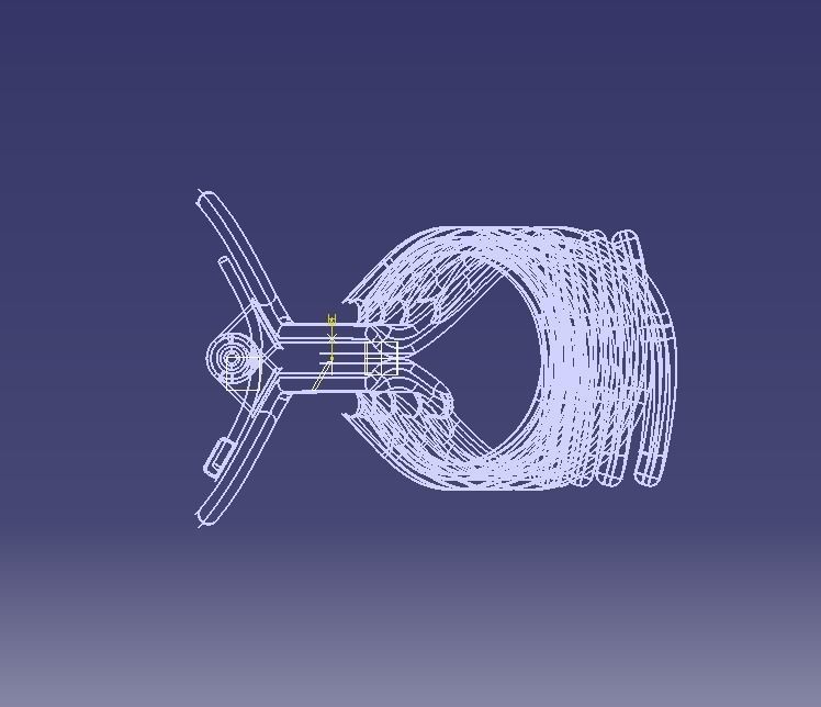 5 Inches Large Claw Clip Extra Curve 3D model 3D printable | CGTrader