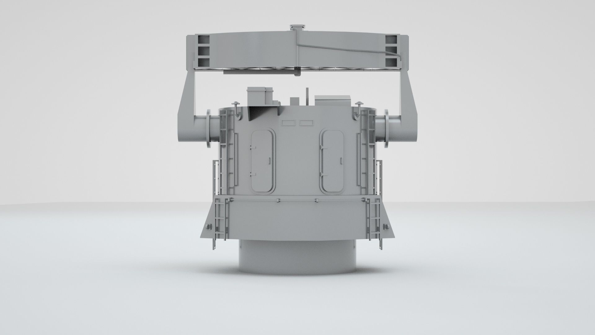 Type 274 Naval Main Battery Fire Control Radar 3D model | CGTrader