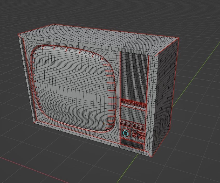 DIAMANT TV 3D model | CGTrader