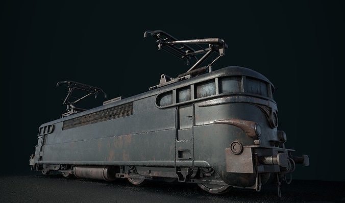 3D model Electric Locomotive SNCF 9291 VR / AR / low-poly | CGTrader