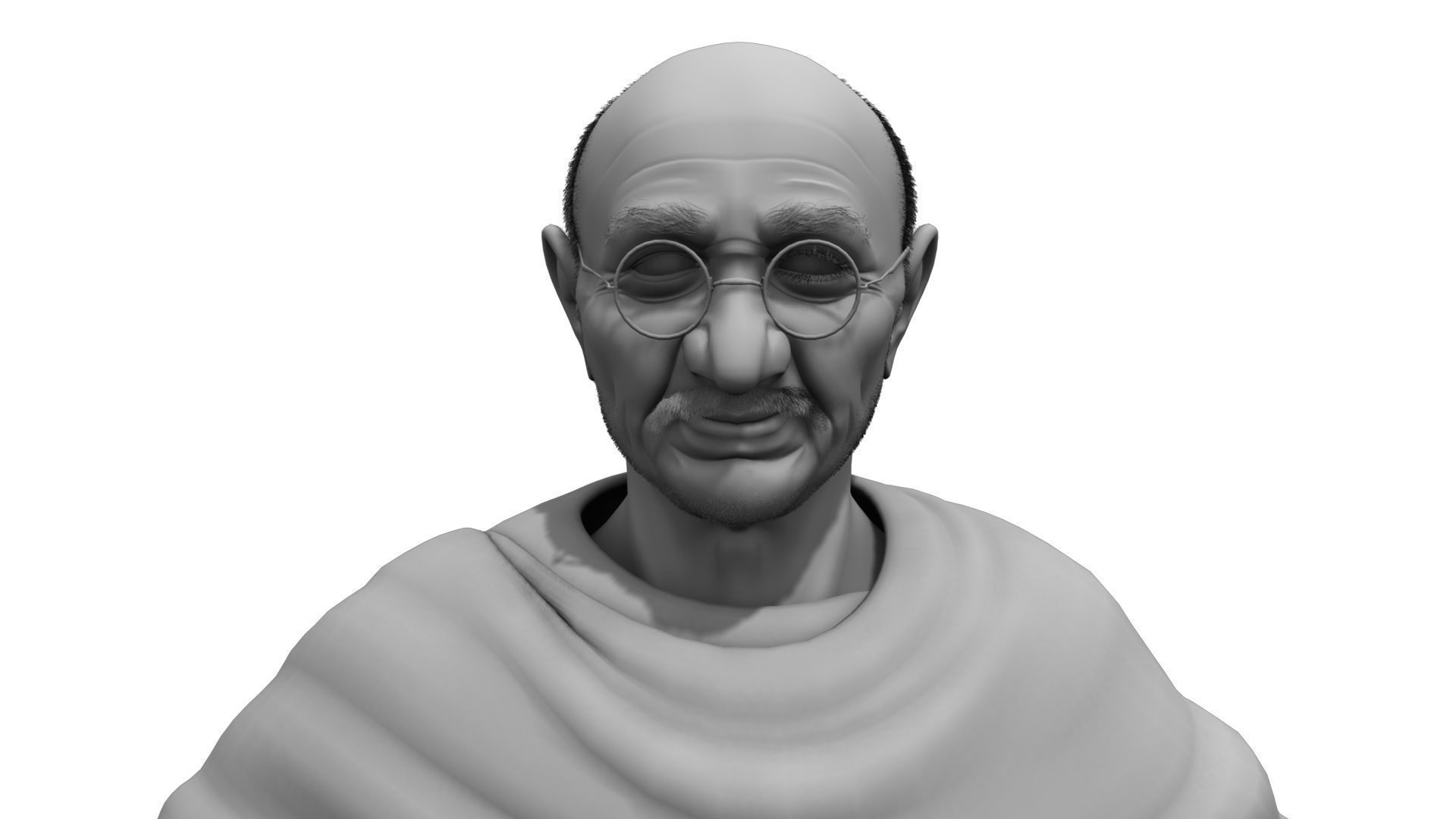 mahatma gandhi 3D model | CGTrader