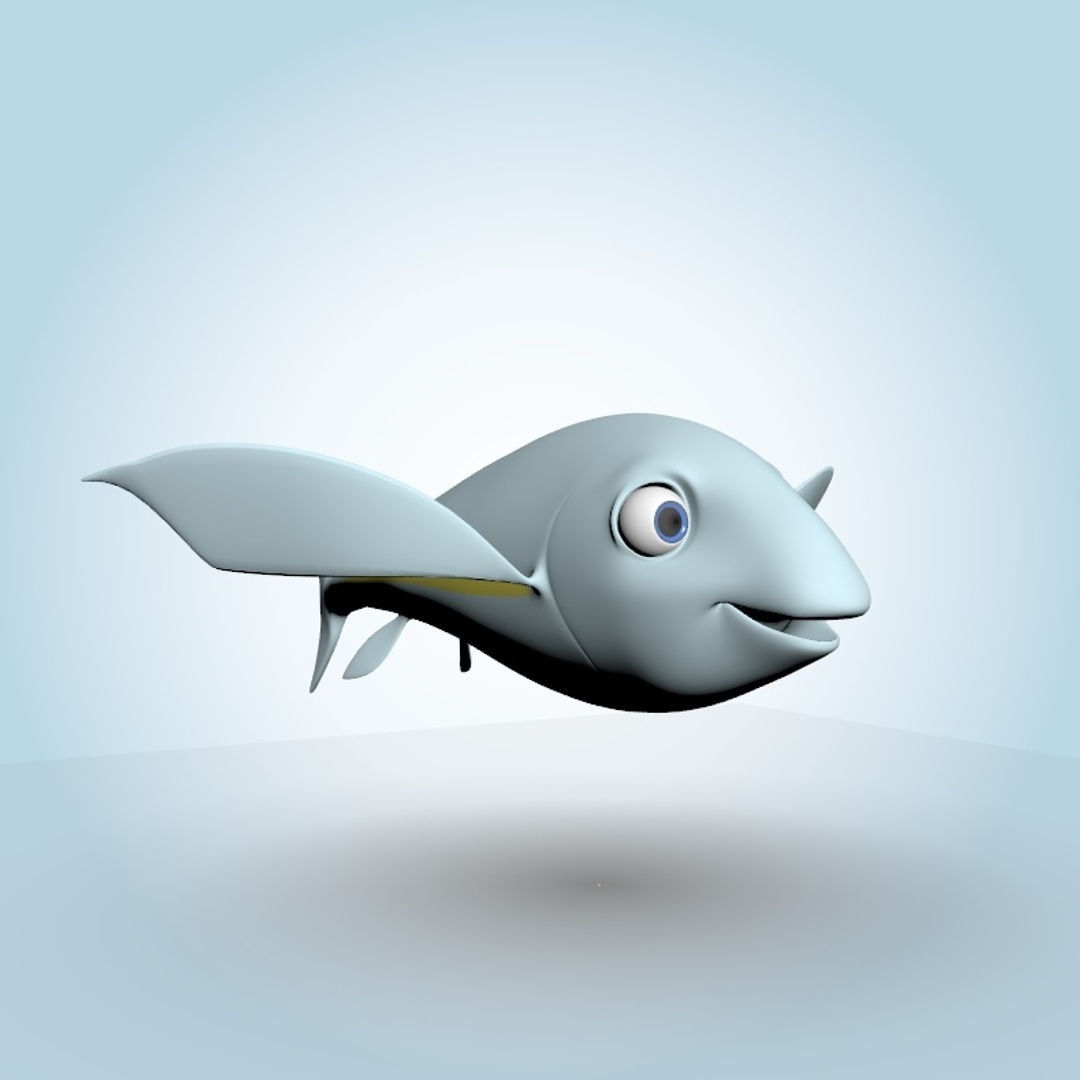Flying fish 3D model | CGTrader
