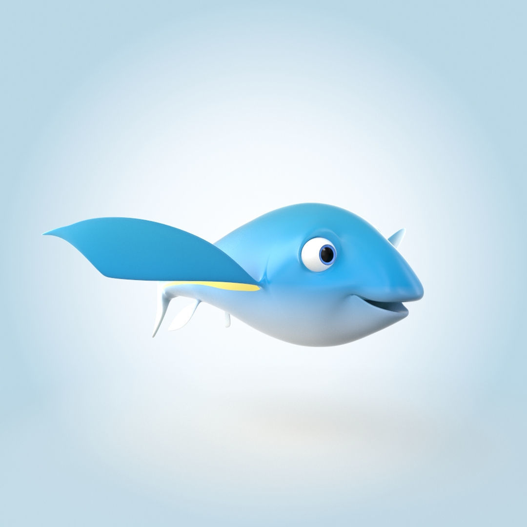 Flying fish 3D model | CGTrader
