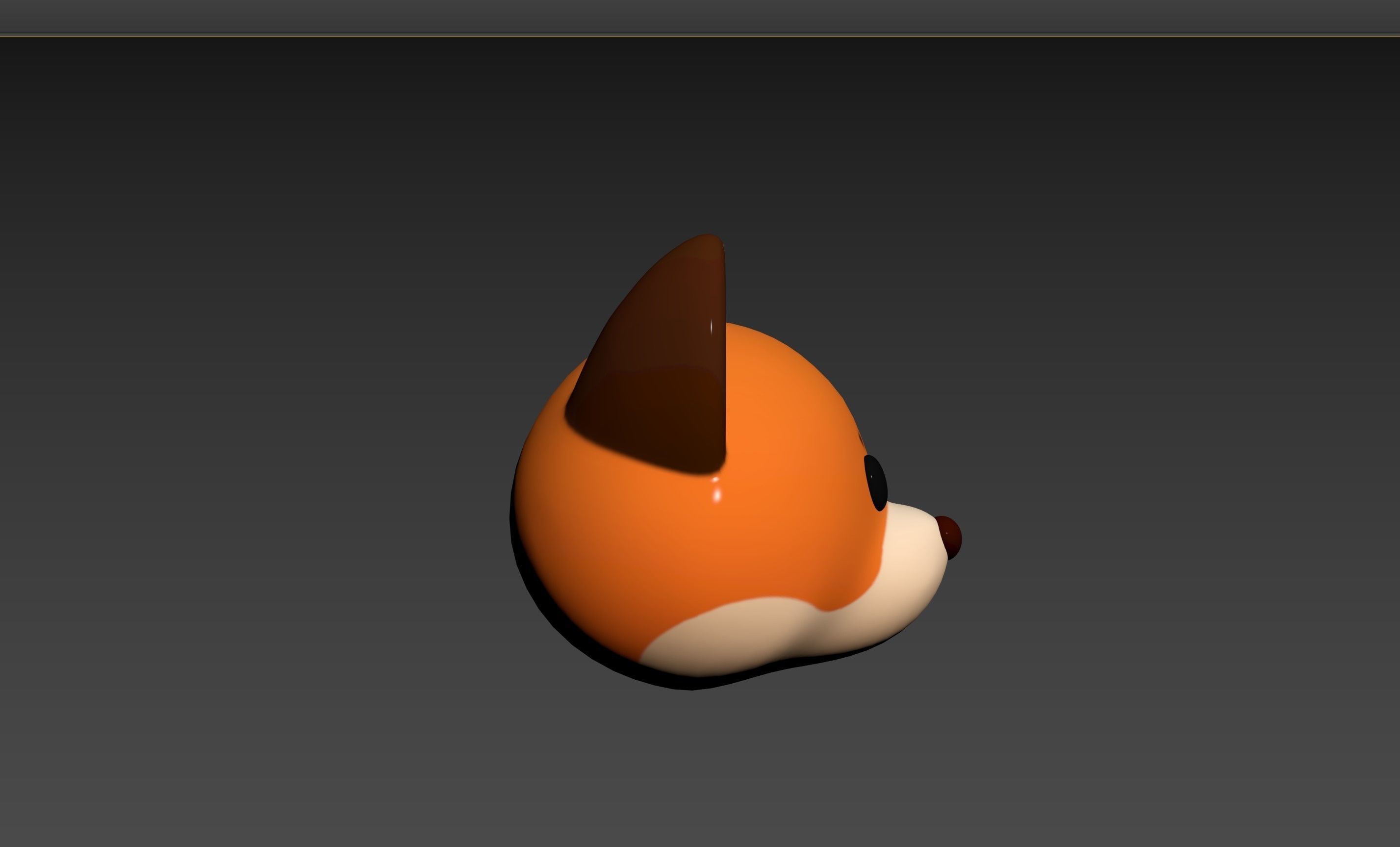 Prop136 Fox Head 3D model | CGTrader