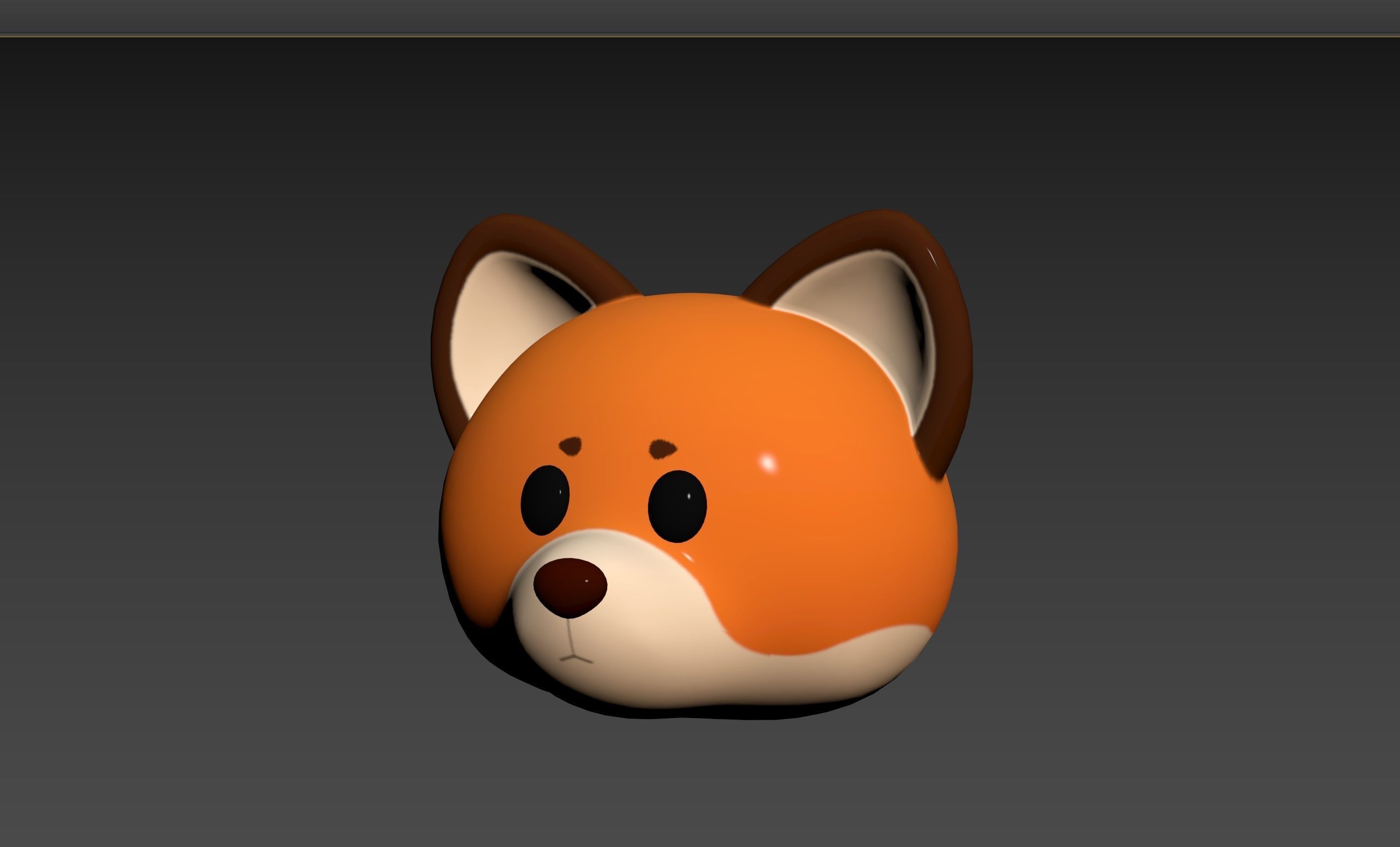 Prop136 Fox Head 3D model | CGTrader
