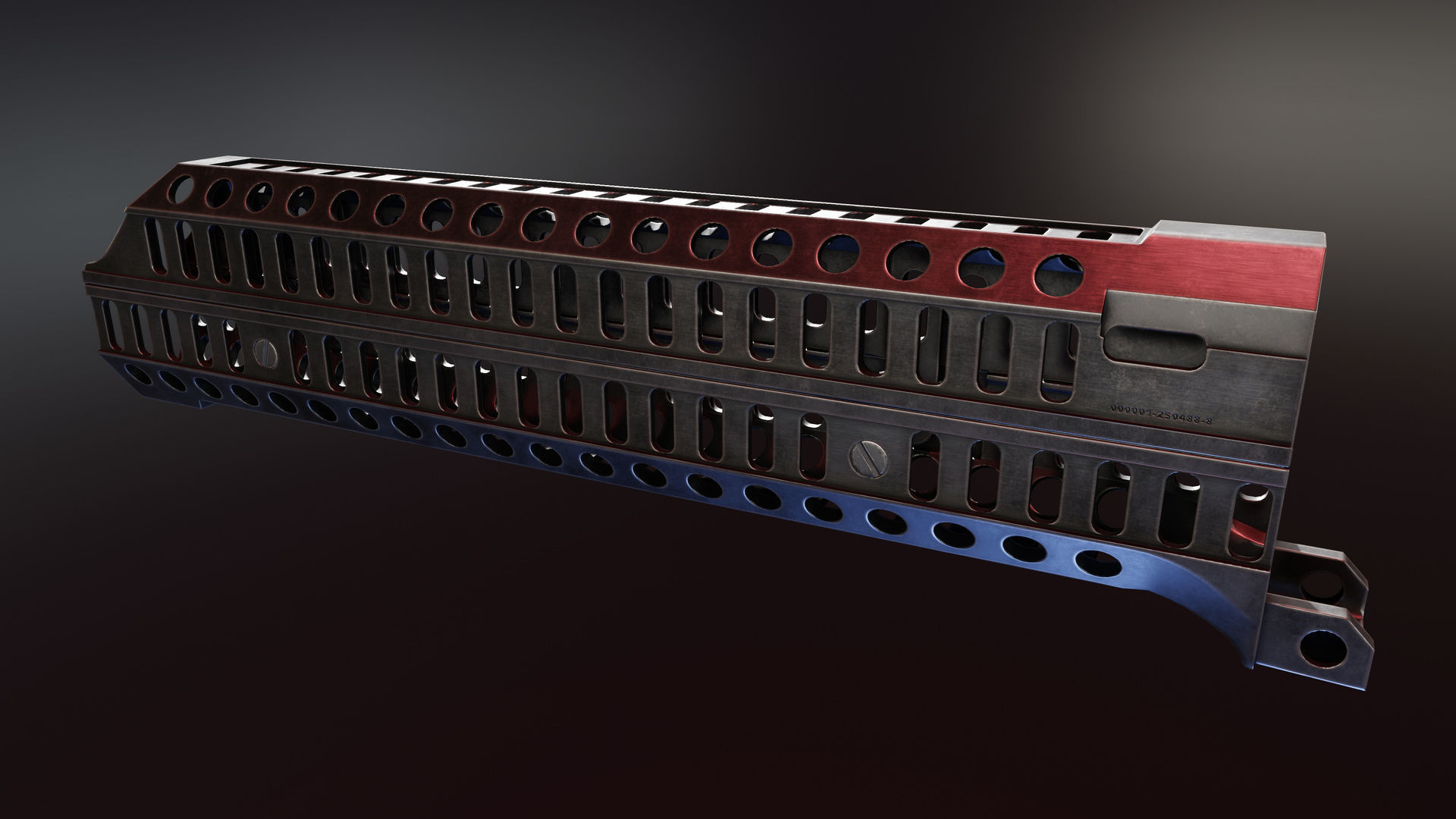 3D model Zenitco Sport 12 Handguard VR / AR / low-poly | CGTrader