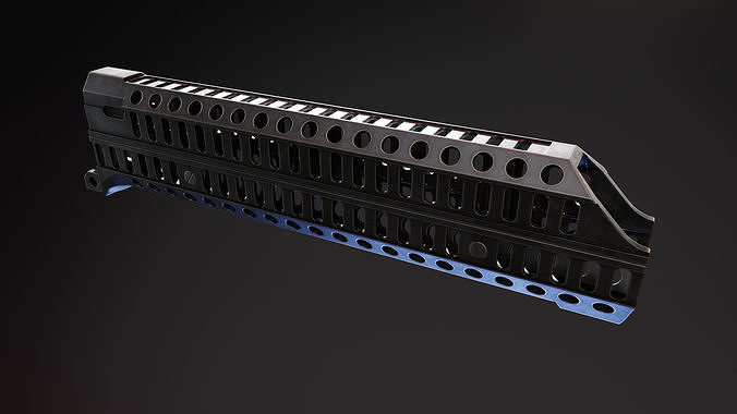 3D model Zenitco Sport 12 Handguard VR / AR / low-poly | CGTrader