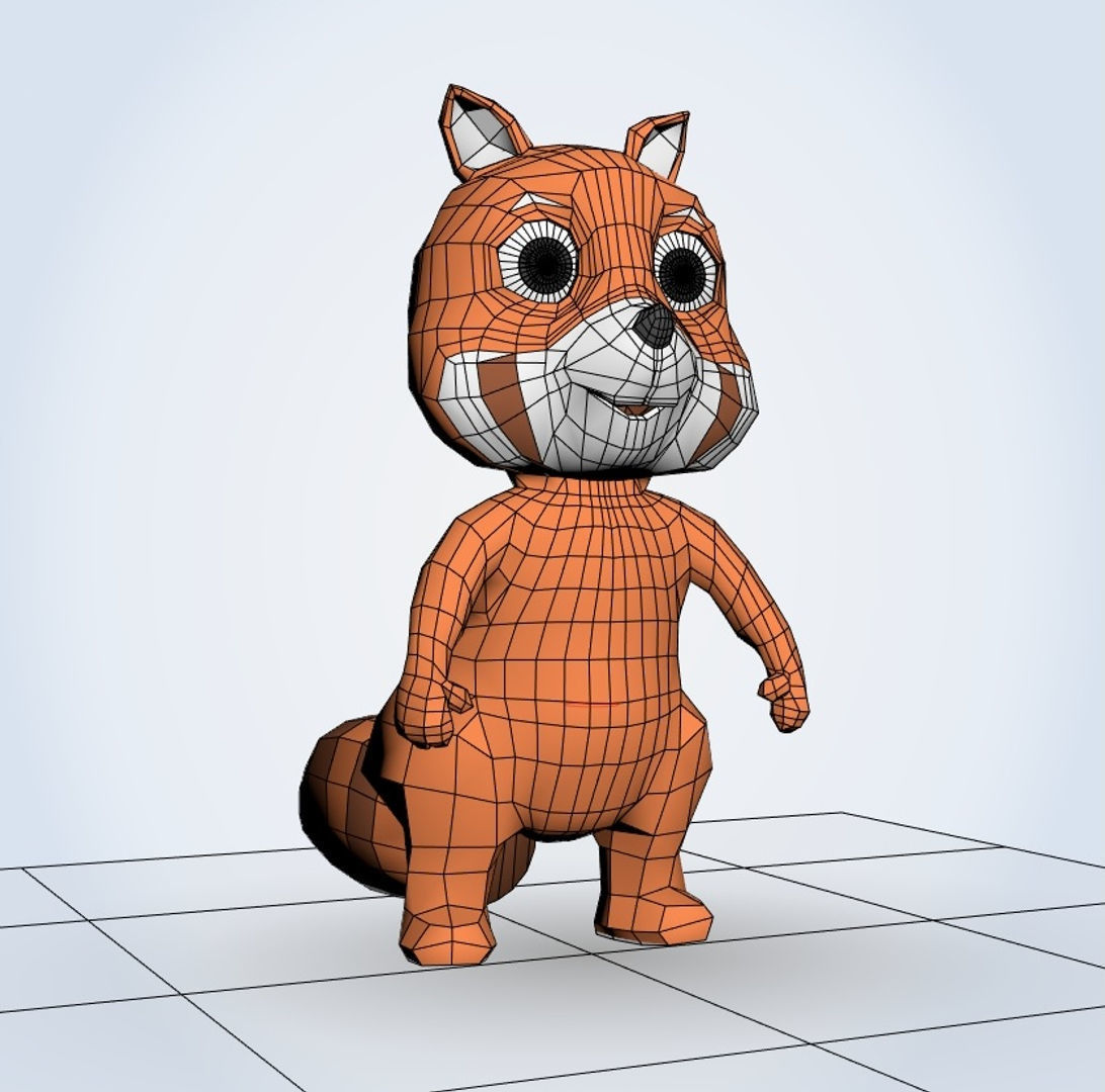 Red Panda 3D model | CGTrader