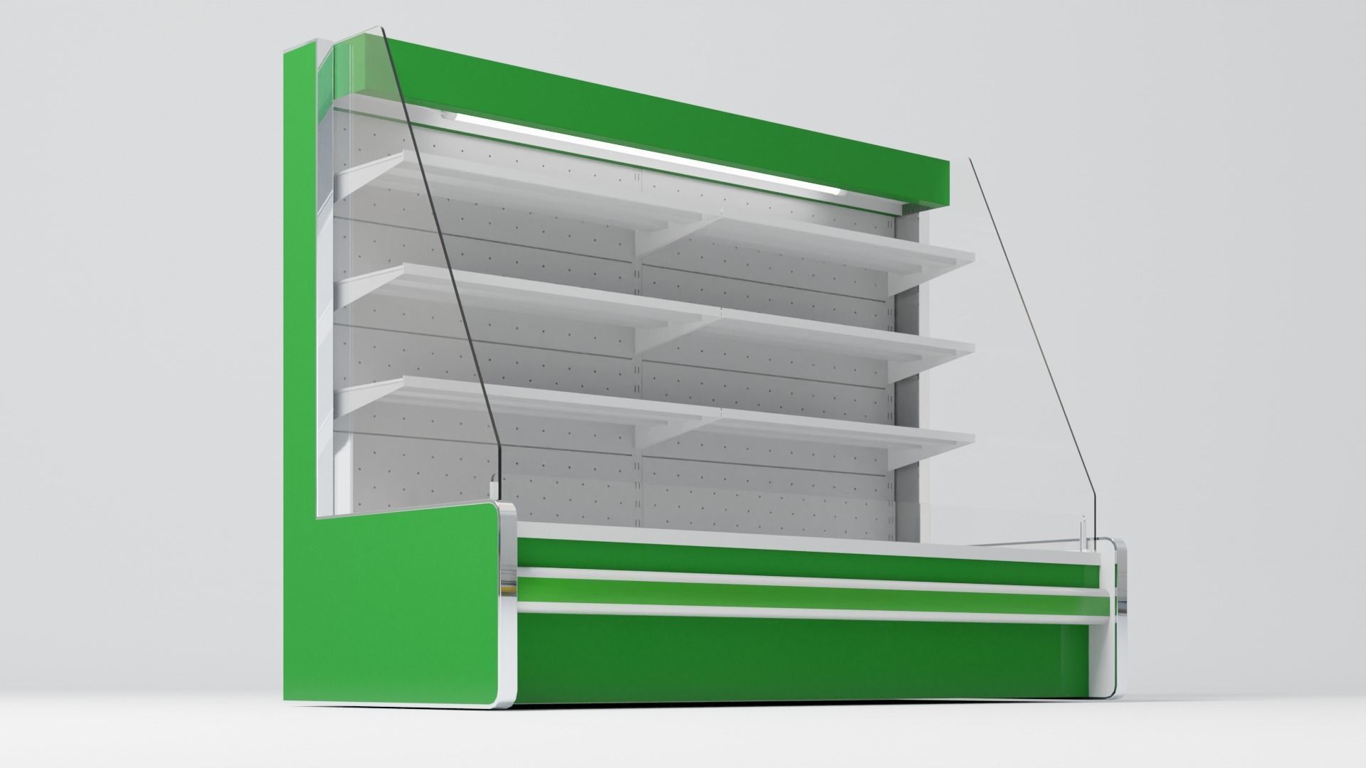 Store fridge free 3D model | CGTrader