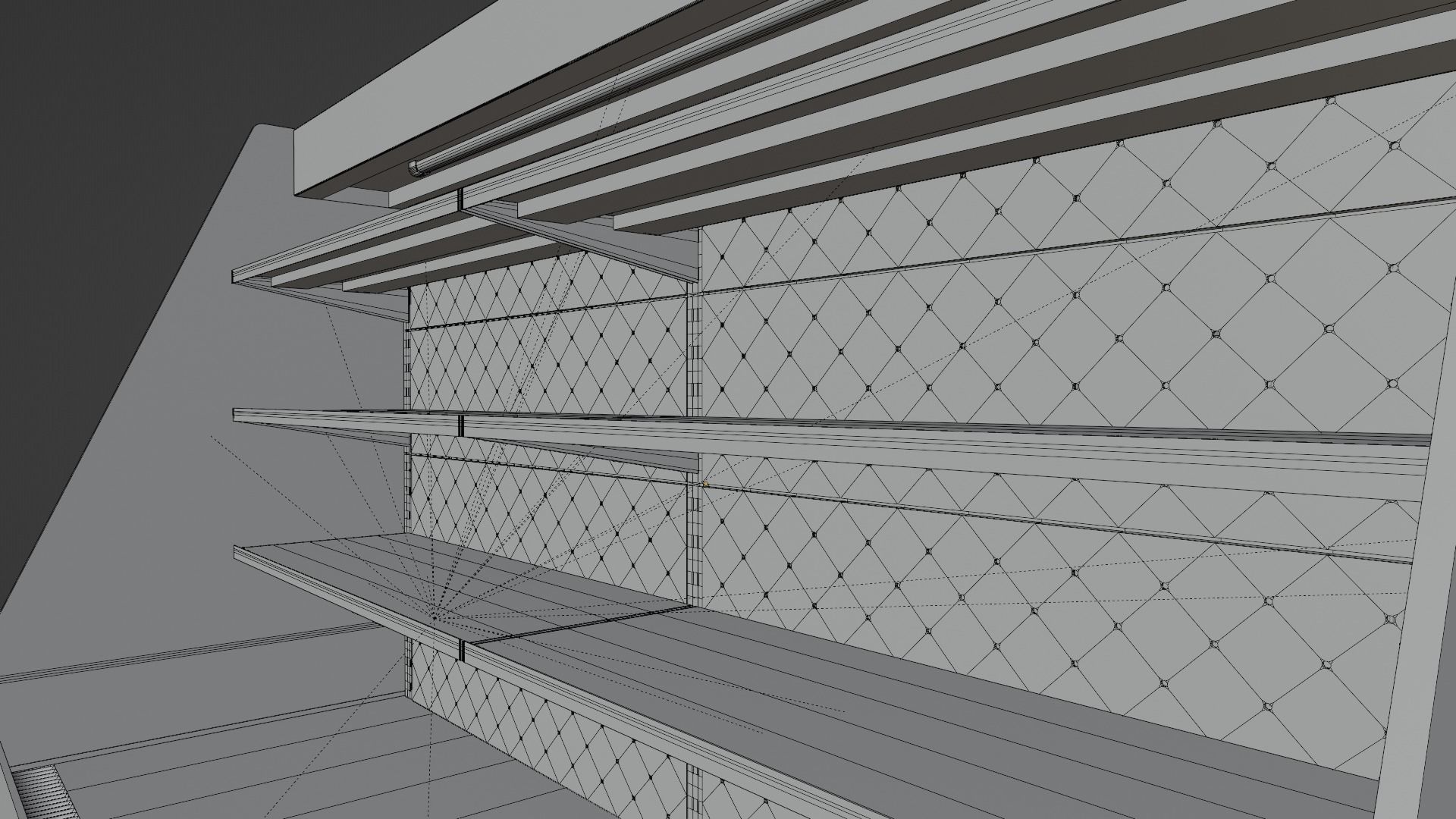 Store fridge free 3D model | CGTrader