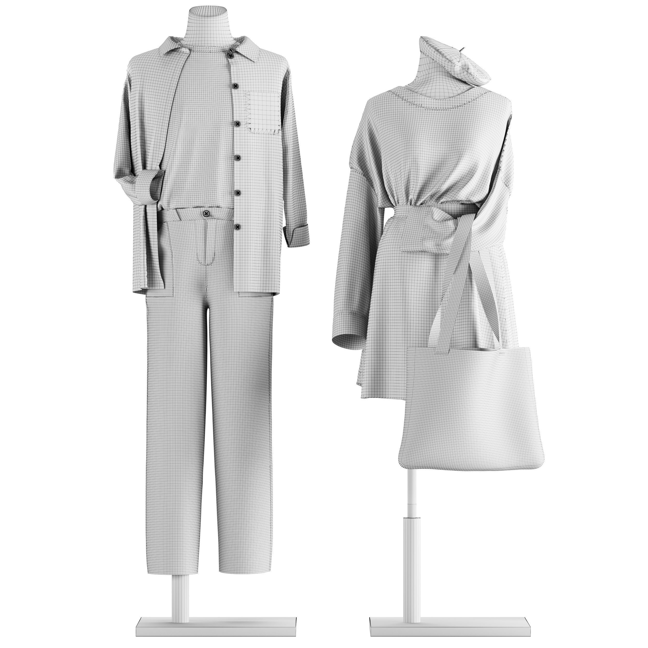 Mannequin Vol 042 3D model | CGTrader