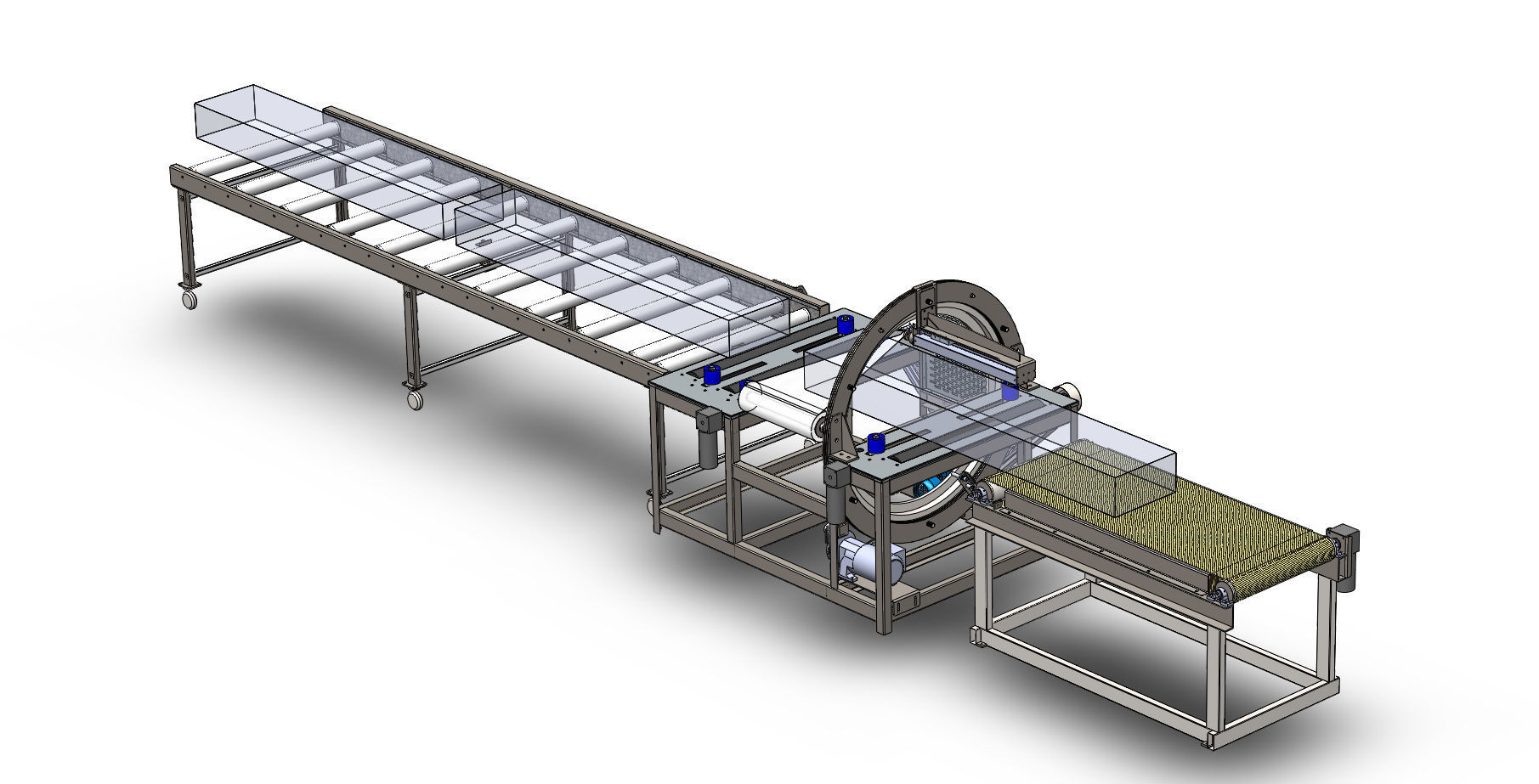 Horizontal Film Wrapping Machine 3D model | CGTrader